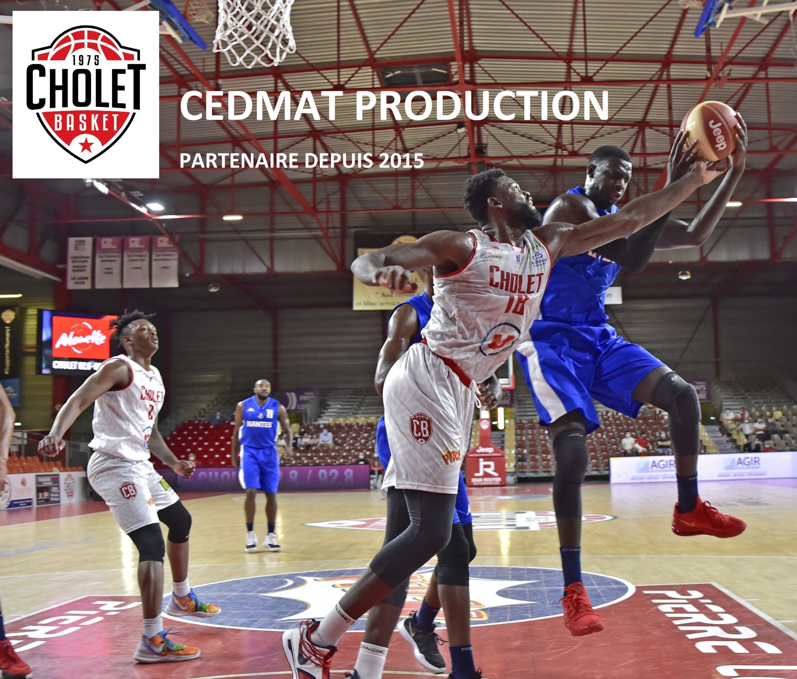 Partenaire Cholet Basket | Cedmat Production